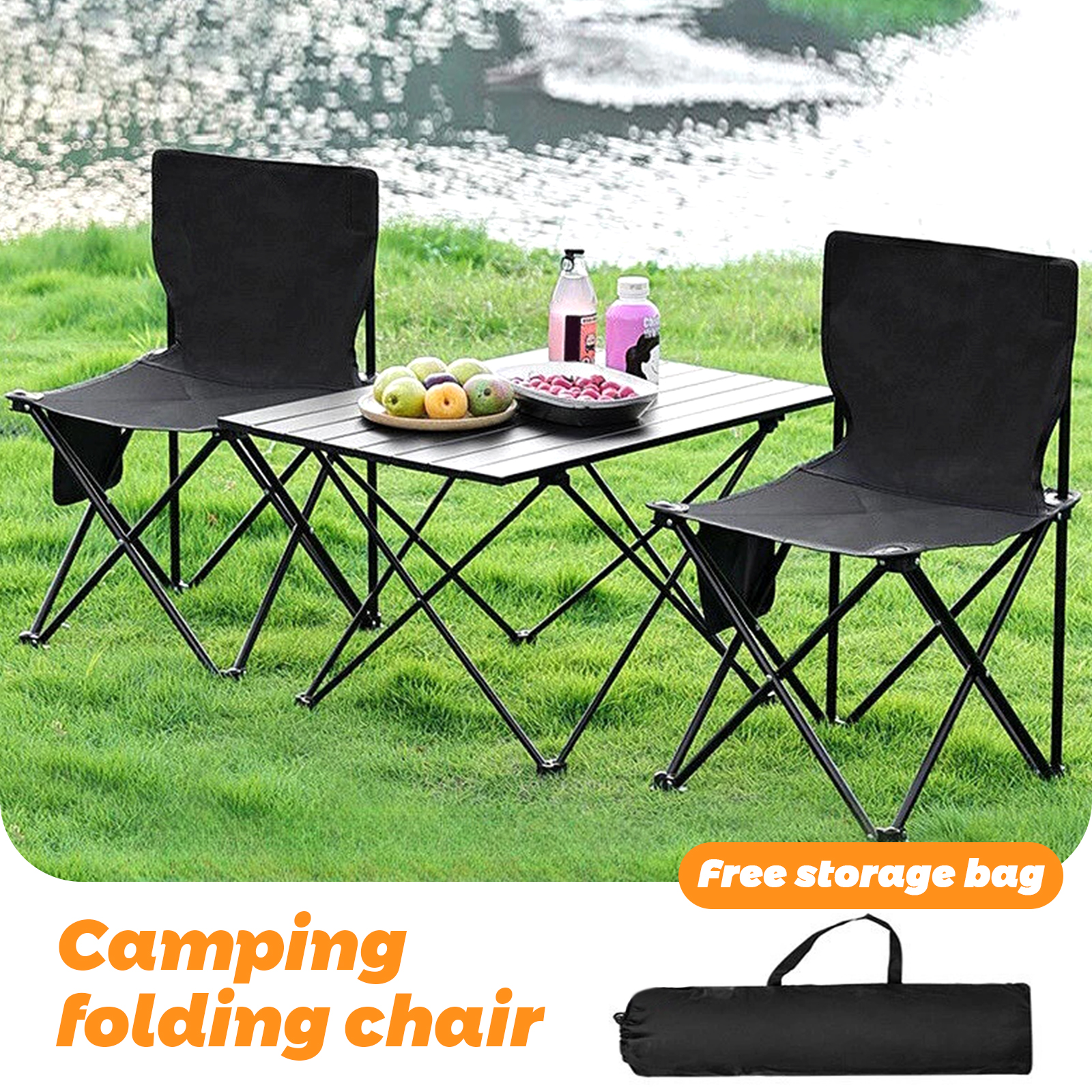 【SG】Foldable Outdoor Chair / Portable Folding Chair / Camping Chair ...