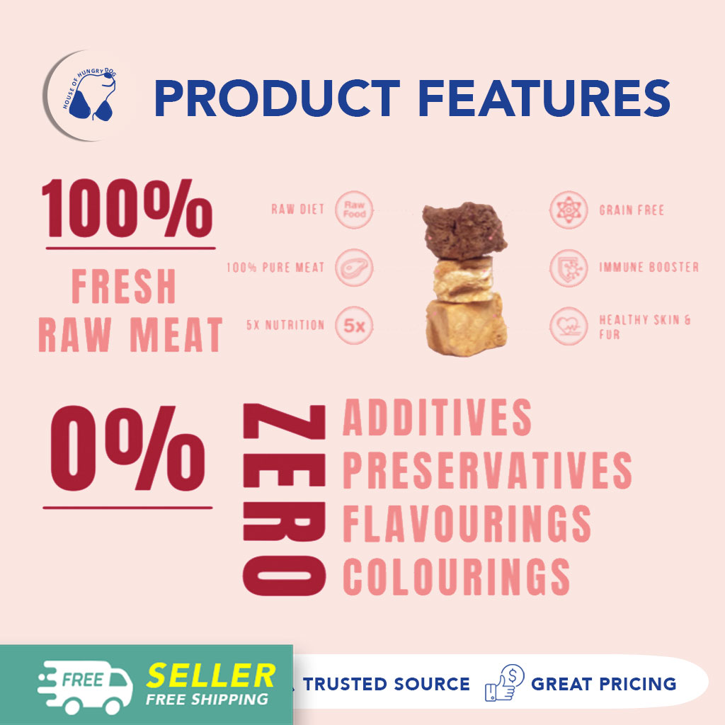 Amelisa Pet & Co Rawly Bites Dog & Cat Freeze Dried Treats | Shopee ...