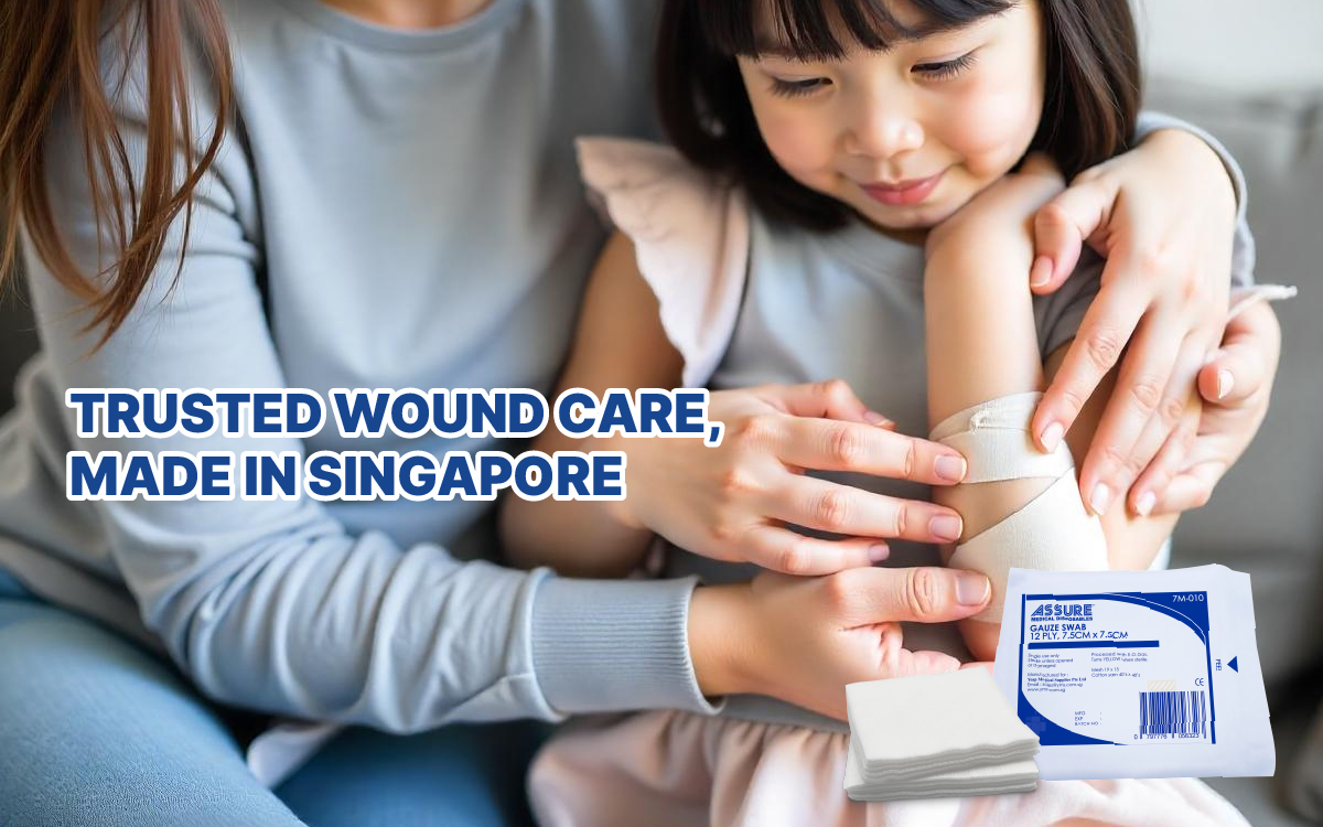 [Bundle of 30] ASSURE Gauze Swab Sterile 7.5cm X 7.5cm X 12-Ply 5Pce ...