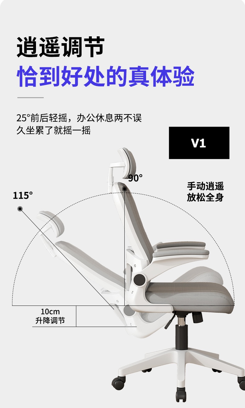 BIC ERGO Series Ergonomic Home Office Chair | Shopee Singapore