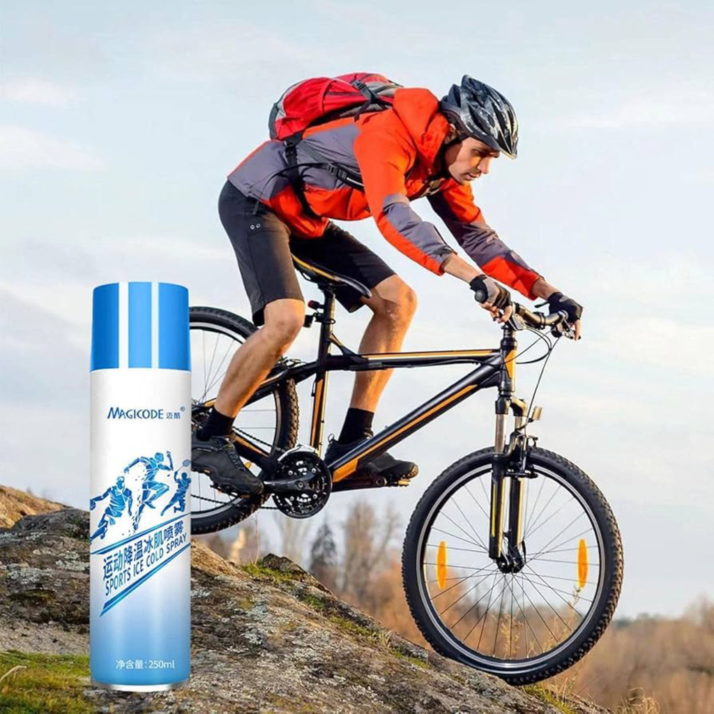 (FOREVER PREMIUM) Sports Cold Ice Spray Sprain Bruise Sprained Ankle ...