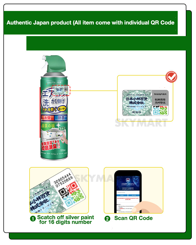 Japan Aircon Cleaner Foam 500ml Air Con Cleaner Aircon Cleaning DIY ...