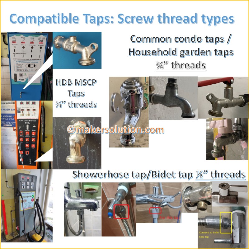 🇸🇬𝟙•𝟝𝕜 𝕊𝕆𝕃𝔻 RELIABLE 10m Reinforced Water Hose Pipe+Spray Gun Set HDB ...