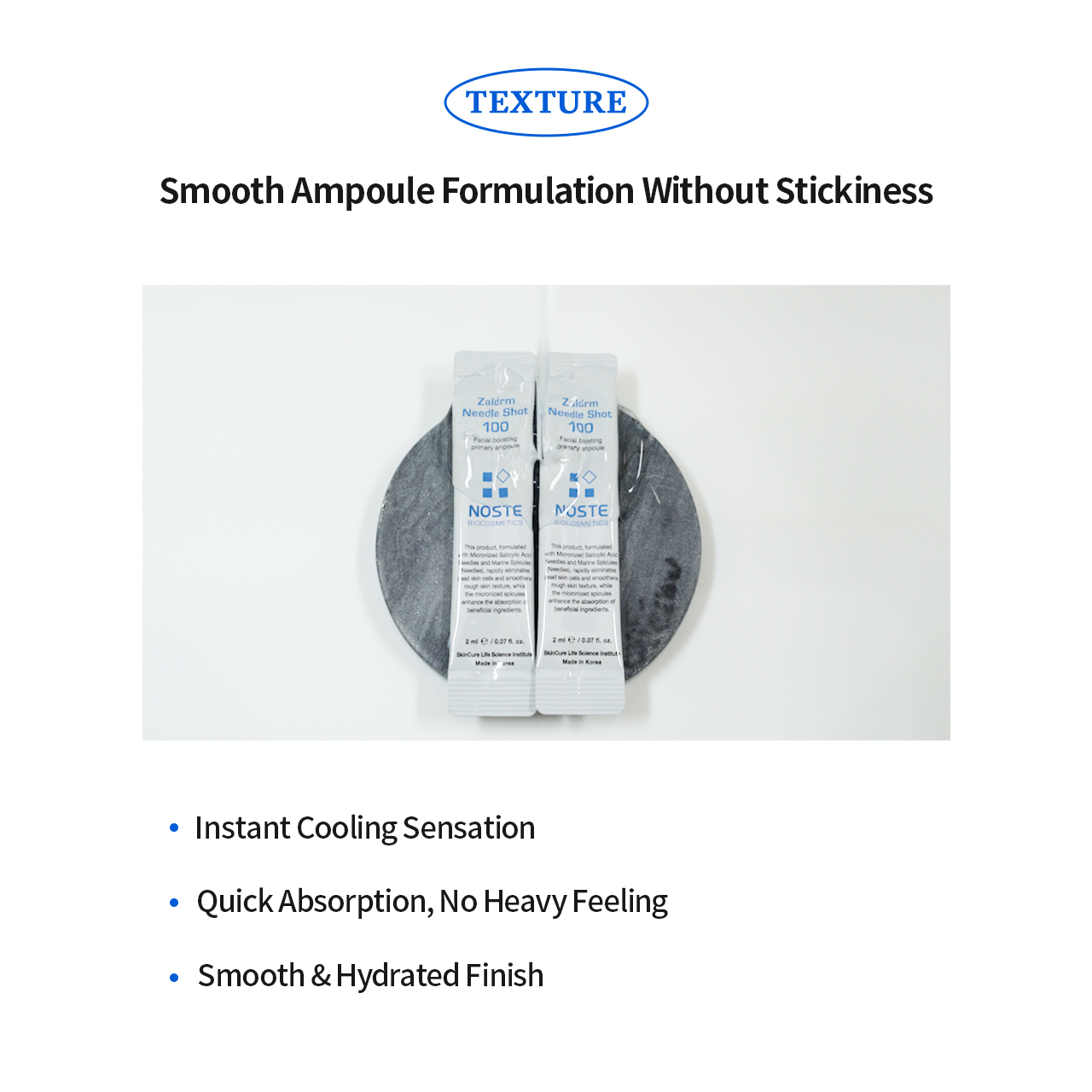 [NOSTE OFFICIAL] [Korea] Zaldrm Needle Shot Ampoule 100 (2ml*5ea ...