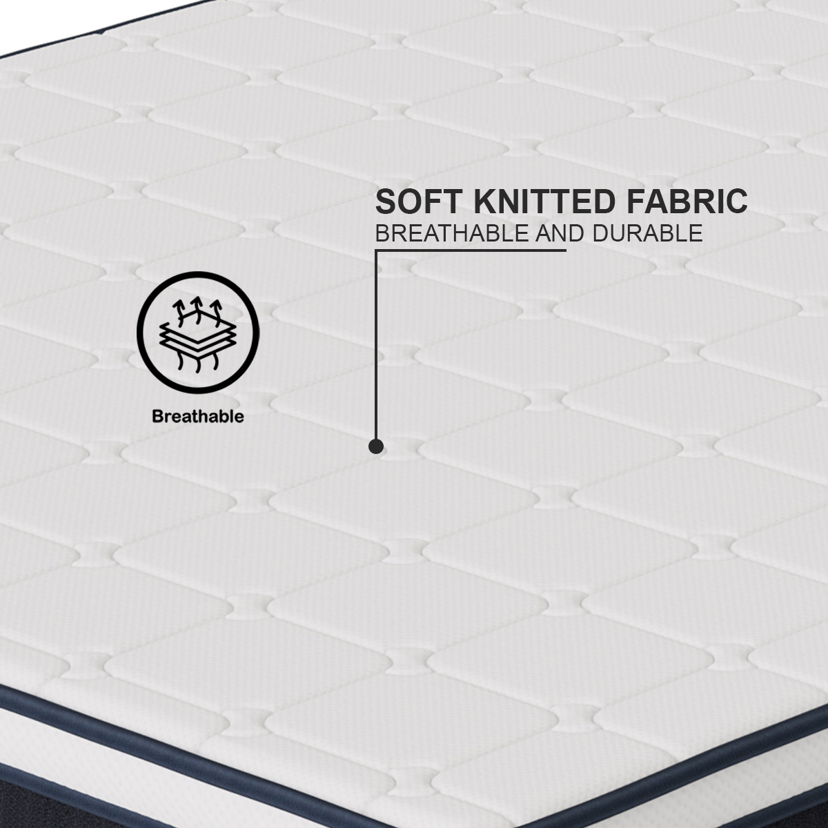 SleepTech™ Back Care Firm Pocket Spring Mattress| Anti Bacteria ...
