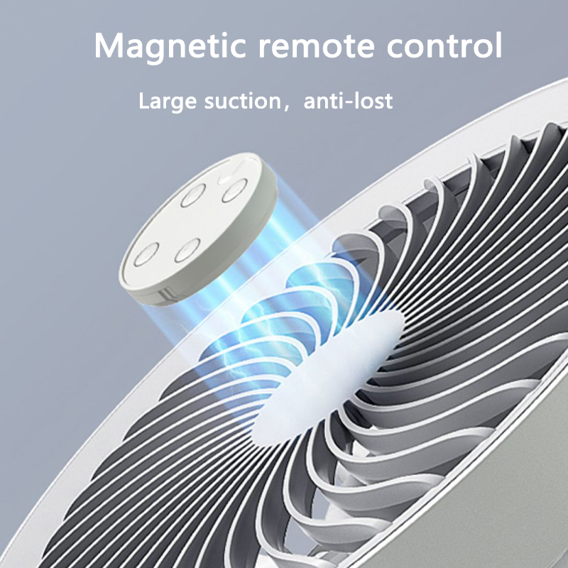 SG [READY STOCK] Edon Air Circulation Fan(7 inch) Auto Rotation Table Fan Wall Fan Rechargeable ...