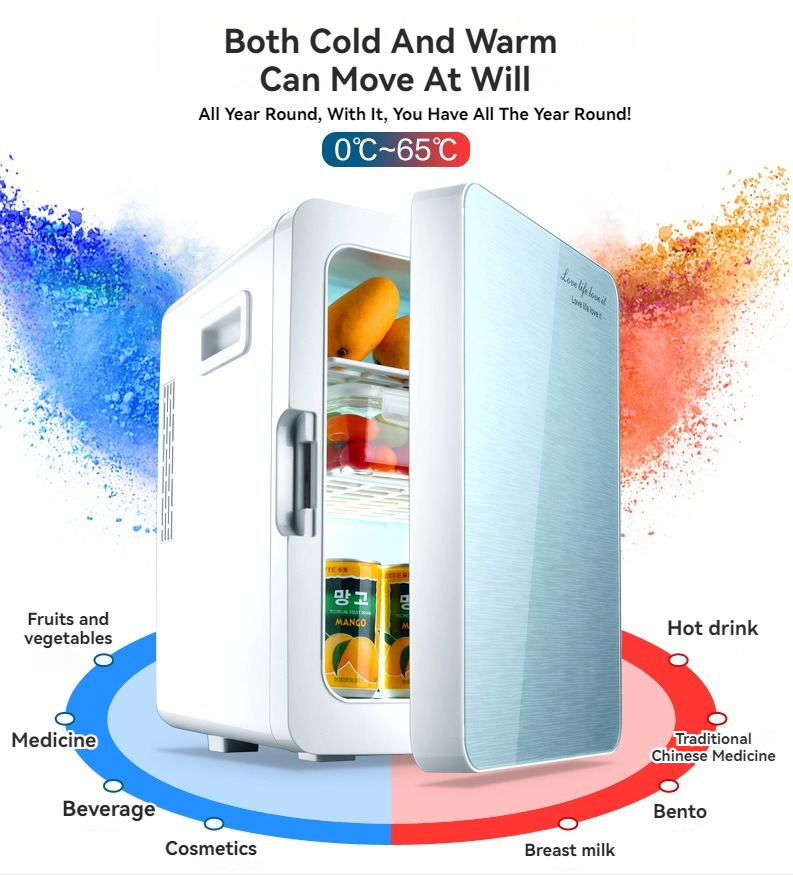20L/26L Mini Fridge ️ Digital Display | Silent & Energy-Saving | Home ...