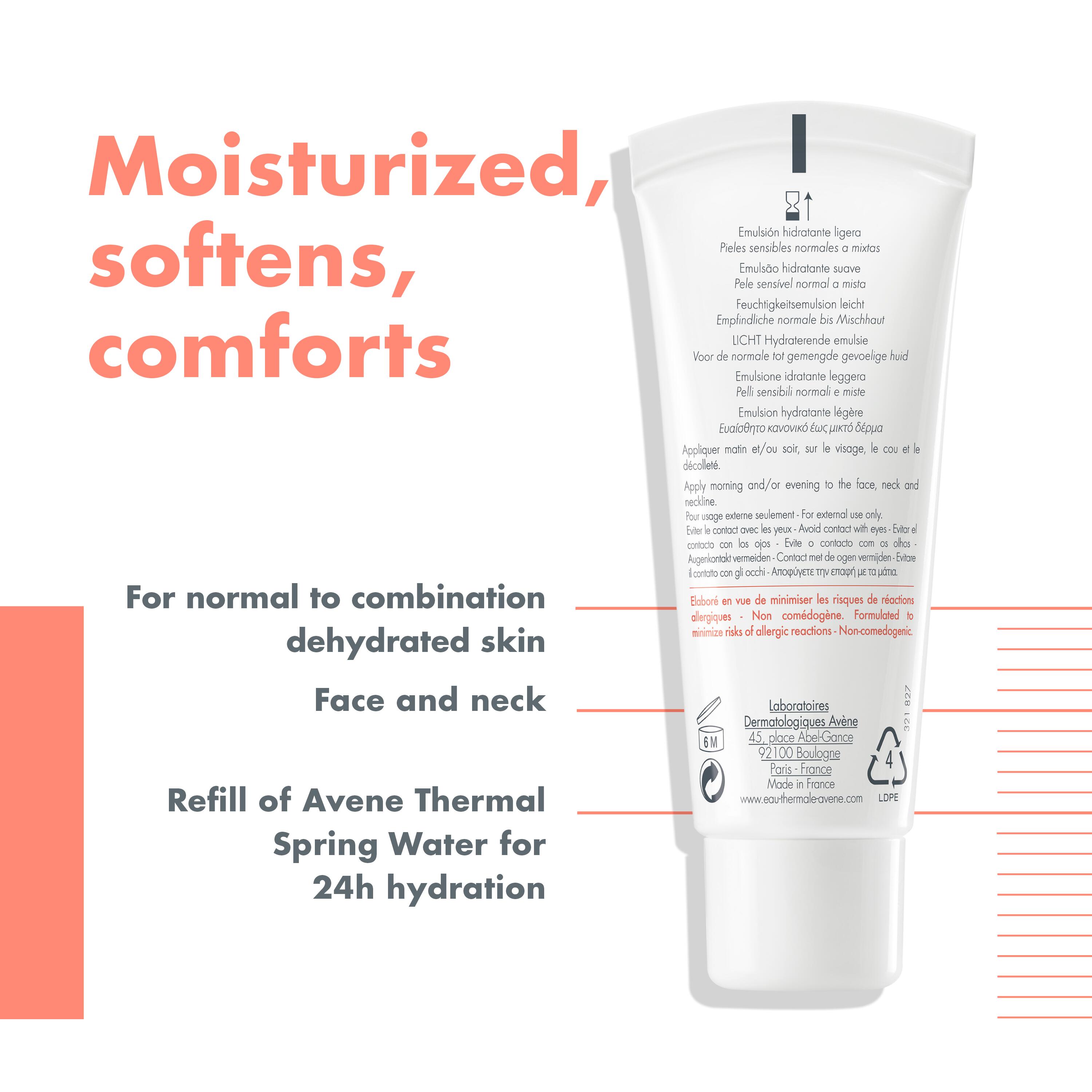 Eau Thermale Avène Hydrance LIGHT Hydrating Emulsion 40ml | Normal to ...