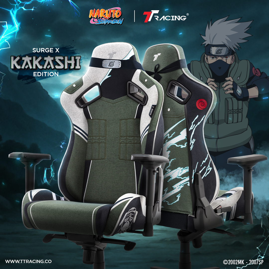 TTRacing Surge X Air Threads Fabric Gaming Chair - Kakashi Edition ...