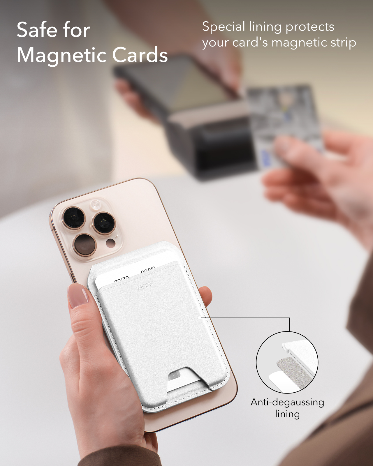 ESR Magsafe Aura Wallet Stand | Shopee Singapore