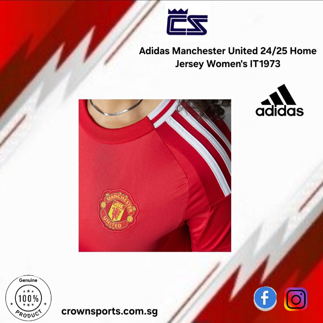 Adidas Manchester United 24/25 Home Jersey Women's IT1973 | Shopee ...