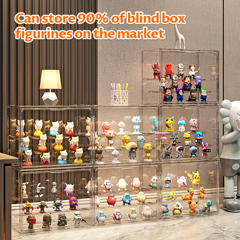 【SG Stock】3 Layers Blind Box Display Rack DIY Toys Display Box ...