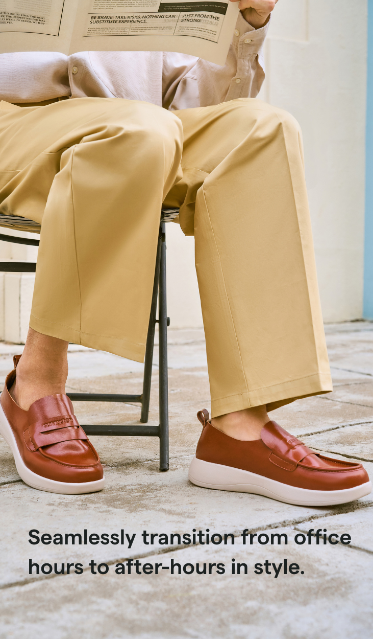Sunnystep - Balance Penny Loafer Colorblock | Shopee Singapore