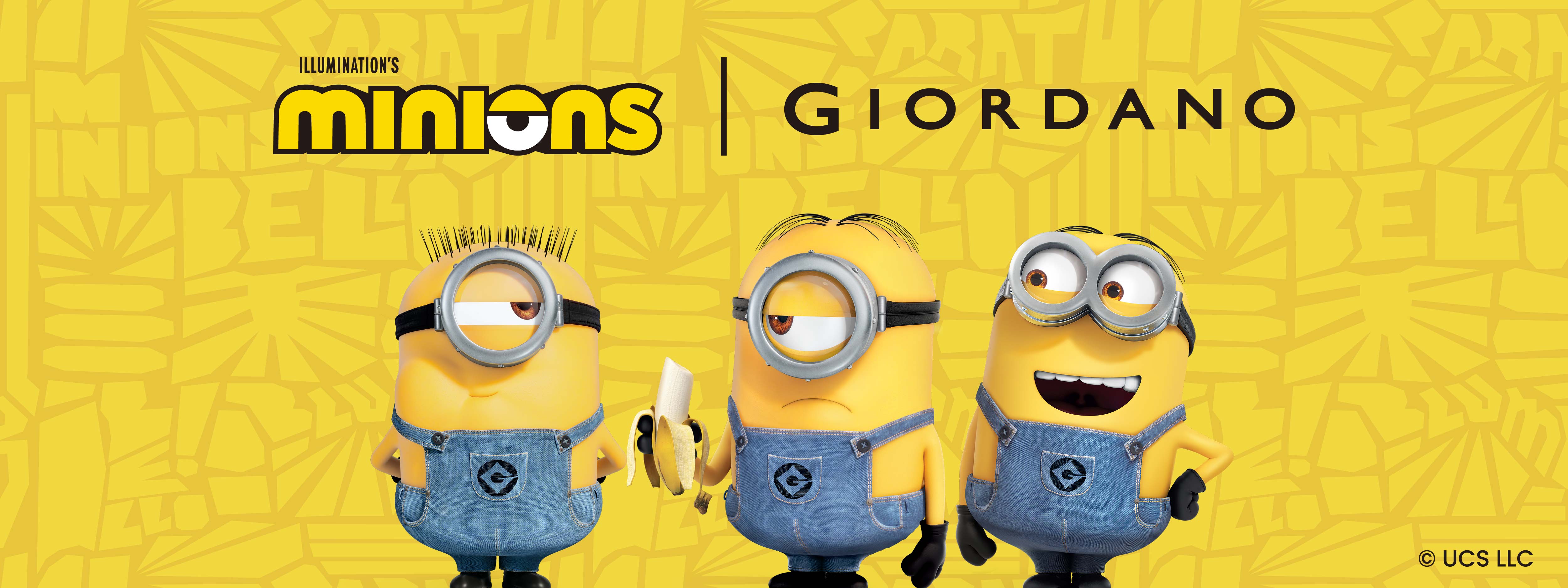 Giordano Men Minion Collection Relax Fit SoronaT-shirt | Shopee Singapore