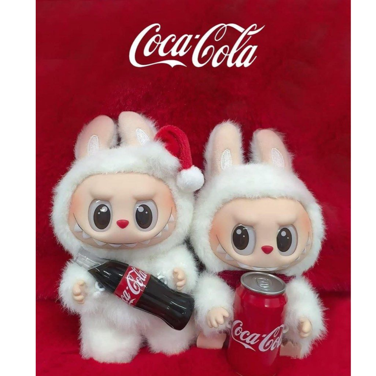 SG IN STOCK Authentic POPMART THE MONSTERS Labubu Coca-Cola Plush Coke ...
