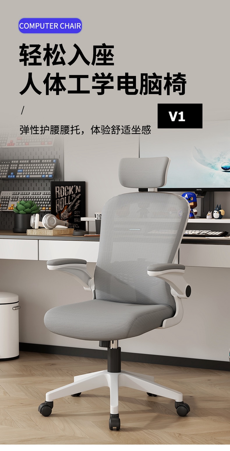 BIC ERGO Series Ergonomic Home Office Chair | Shopee Singapore