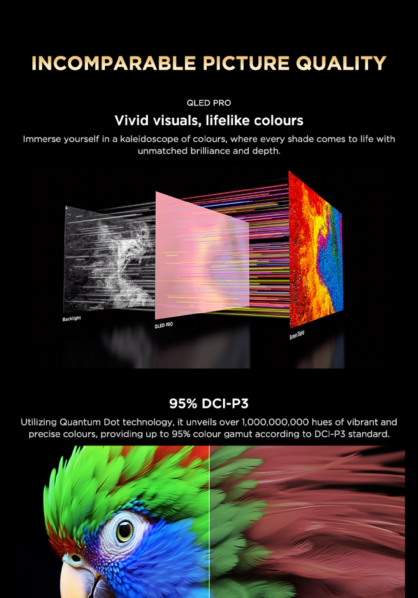 TCL C655 | Eye Care Version | Ai Smart TV | 50inch 4K QLED | Google TV ...