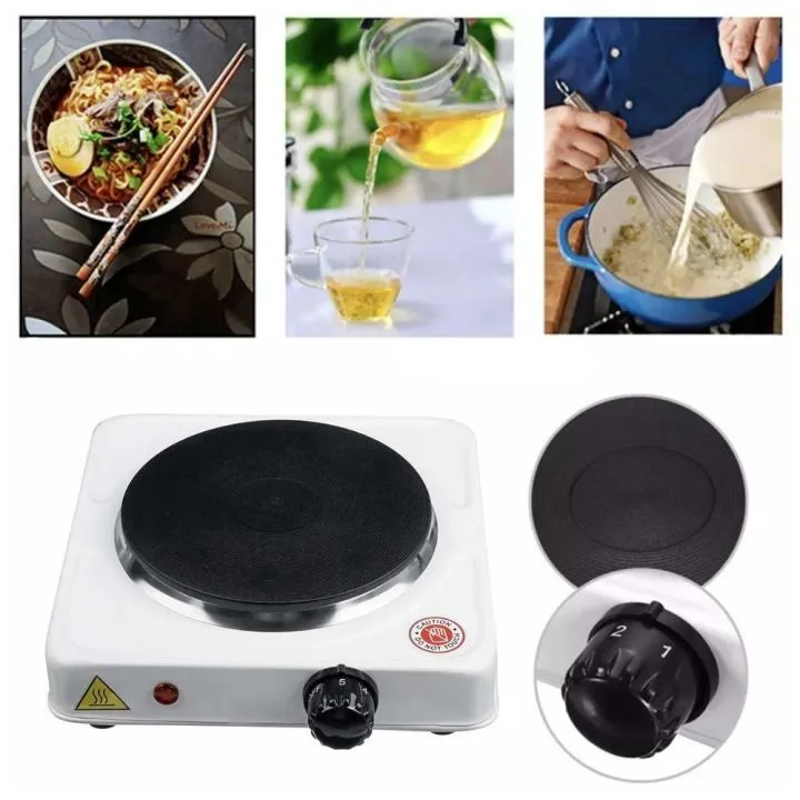 【Ready Stock】Electric Stove Cooking 1000W Hot Plate Cookware Electric ...