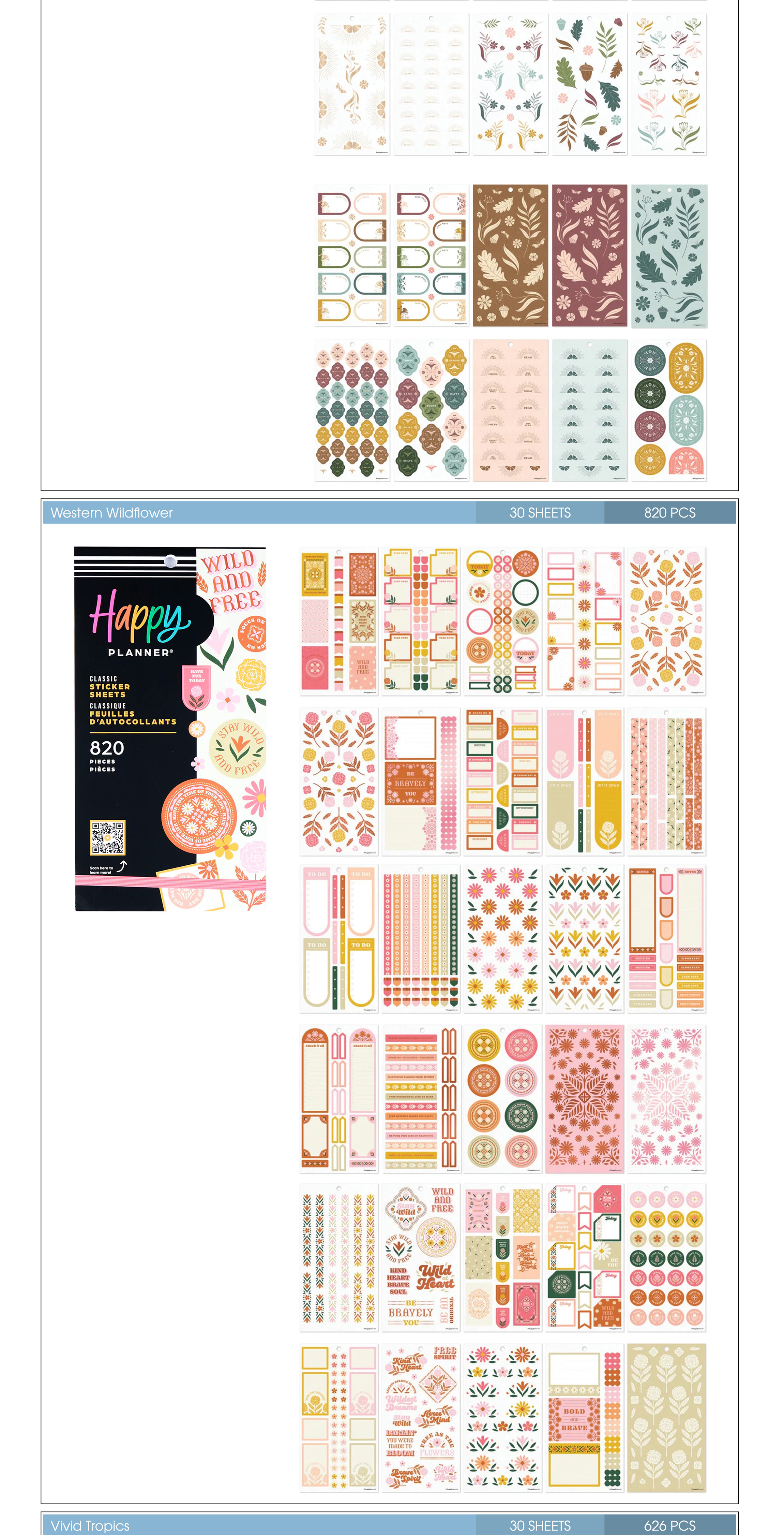 Happy Planner Sticker - Functional Planning Collection 1 | Shopee Singapore