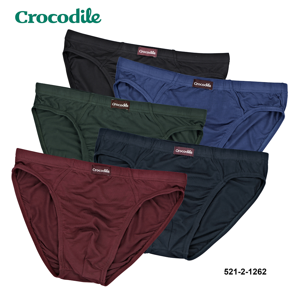 Crocodile- 5-Pcs Men's Mini Briefs/ Underwear (Bamboo Spandex) | Shopee ...