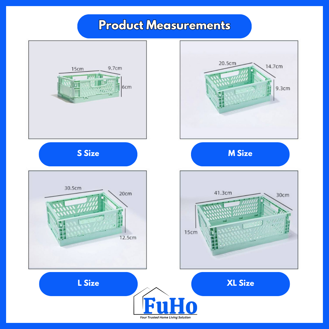 🇸🇬READY STOCK🇸🇬 FuHo Mini Plastic Storage Box | Industrial Crate ...