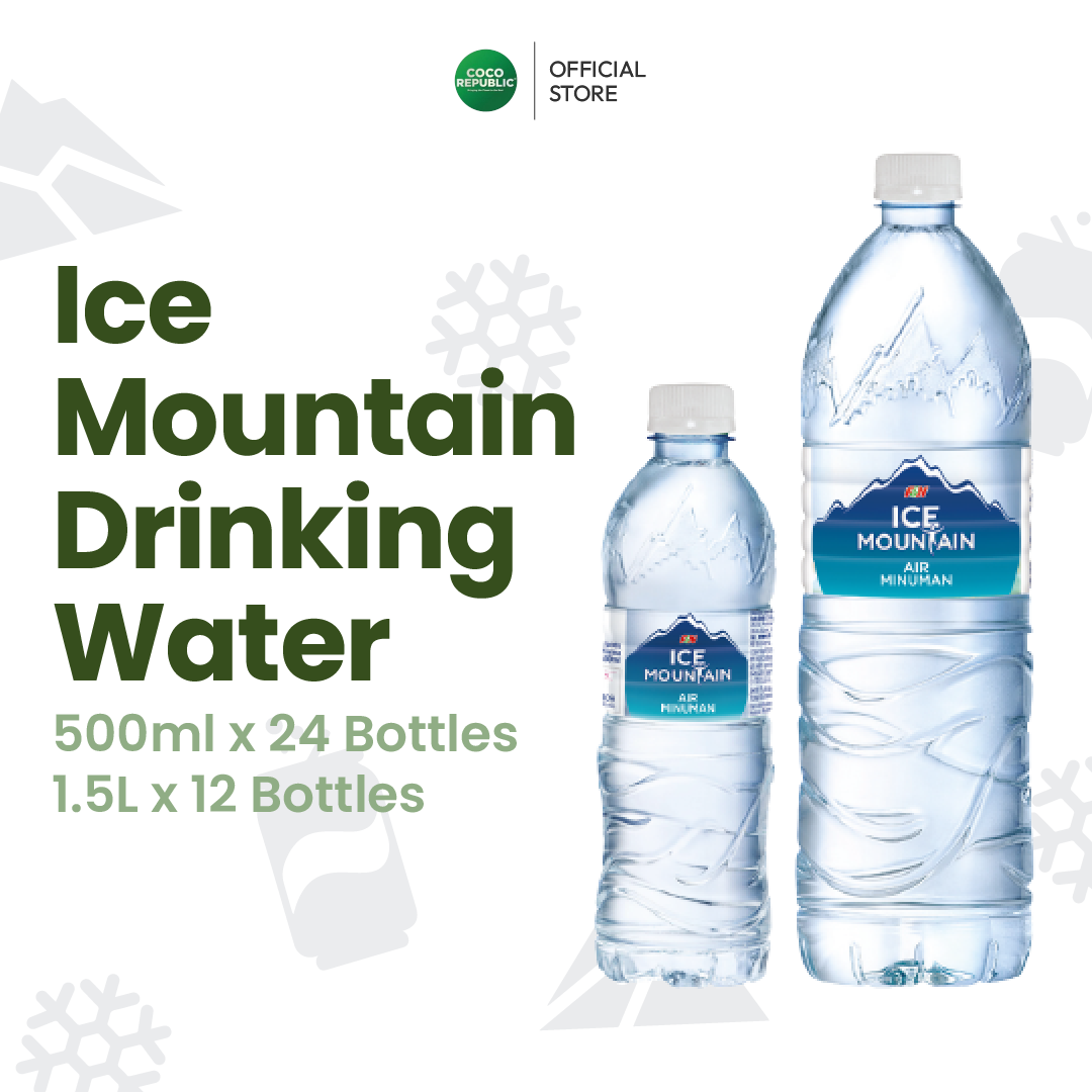 Ice Mountain Drinking Water (500ml x 24 Bottles / 1.5L x 12 Bottles ...