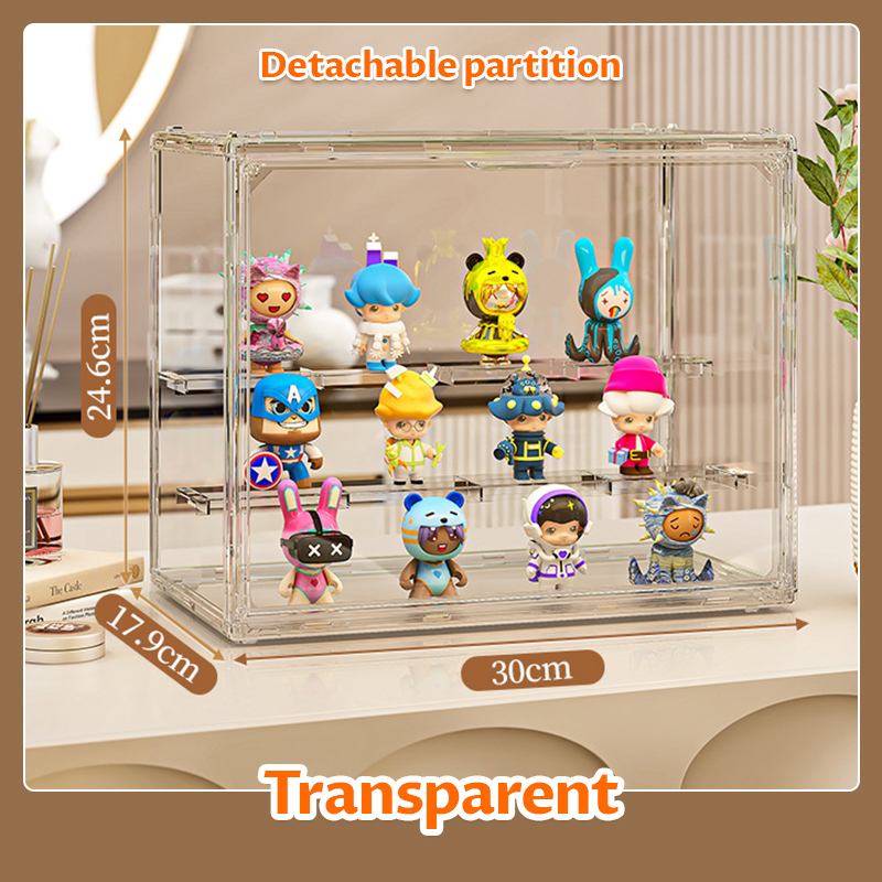【HM】SG STOCK Acrylic Popmart Display Box Figurine Display Case ...