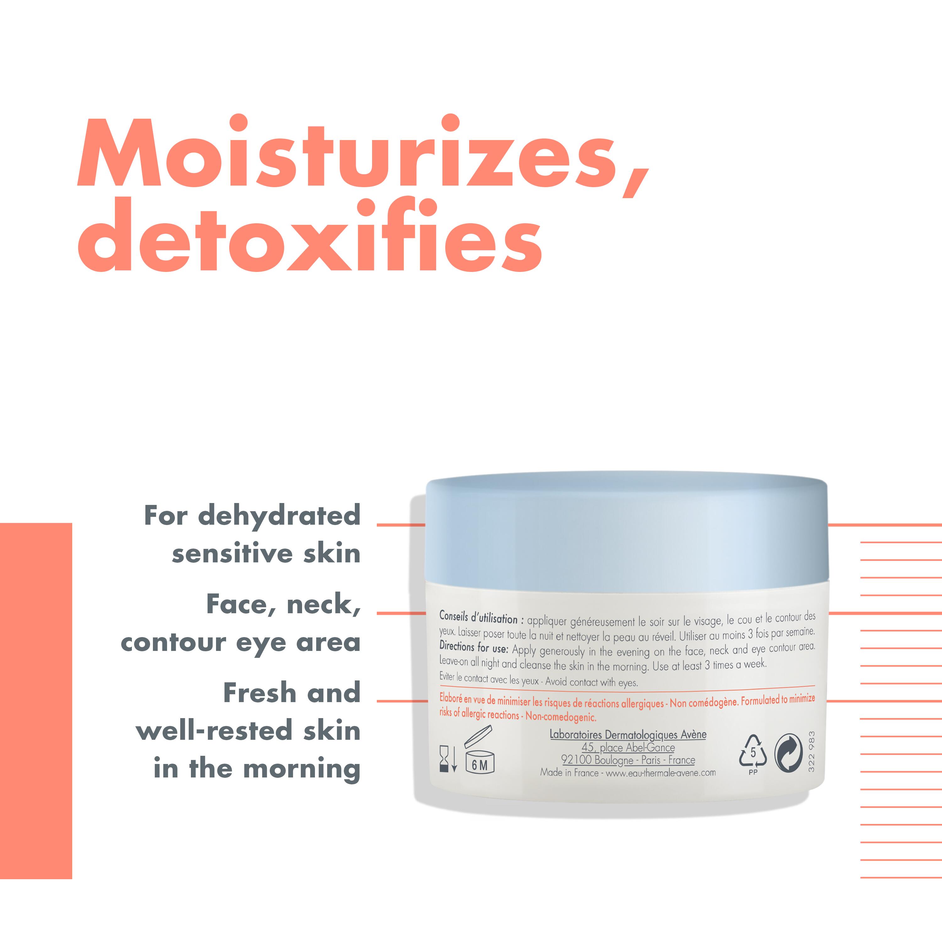 Eau Thermale Avène Hydrance Aqua-Gel Night hydrating Sleeping Mask 50ml ...