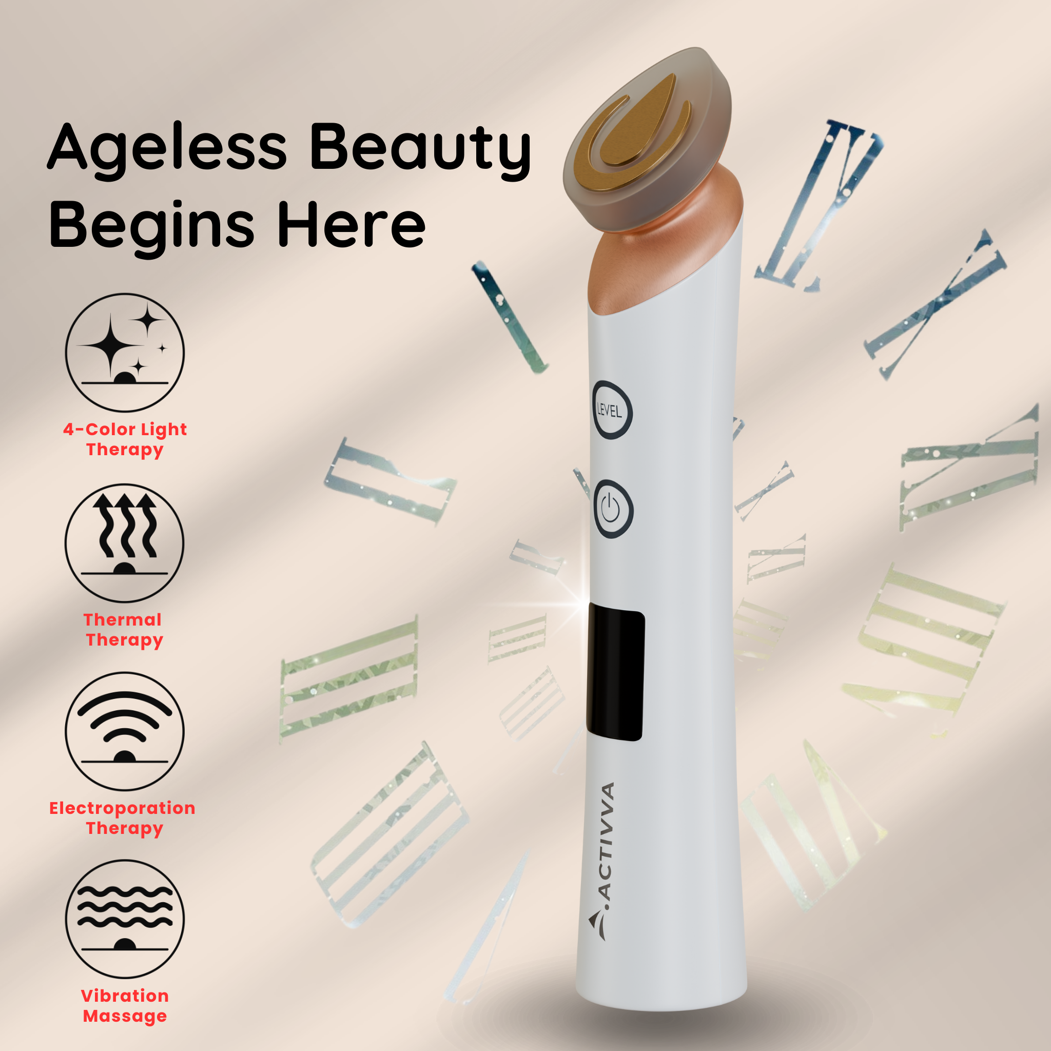 Activva Ageless Pro: All-in-One Skincare Device for a Luxurious Home Spa Experience | Shopee ...