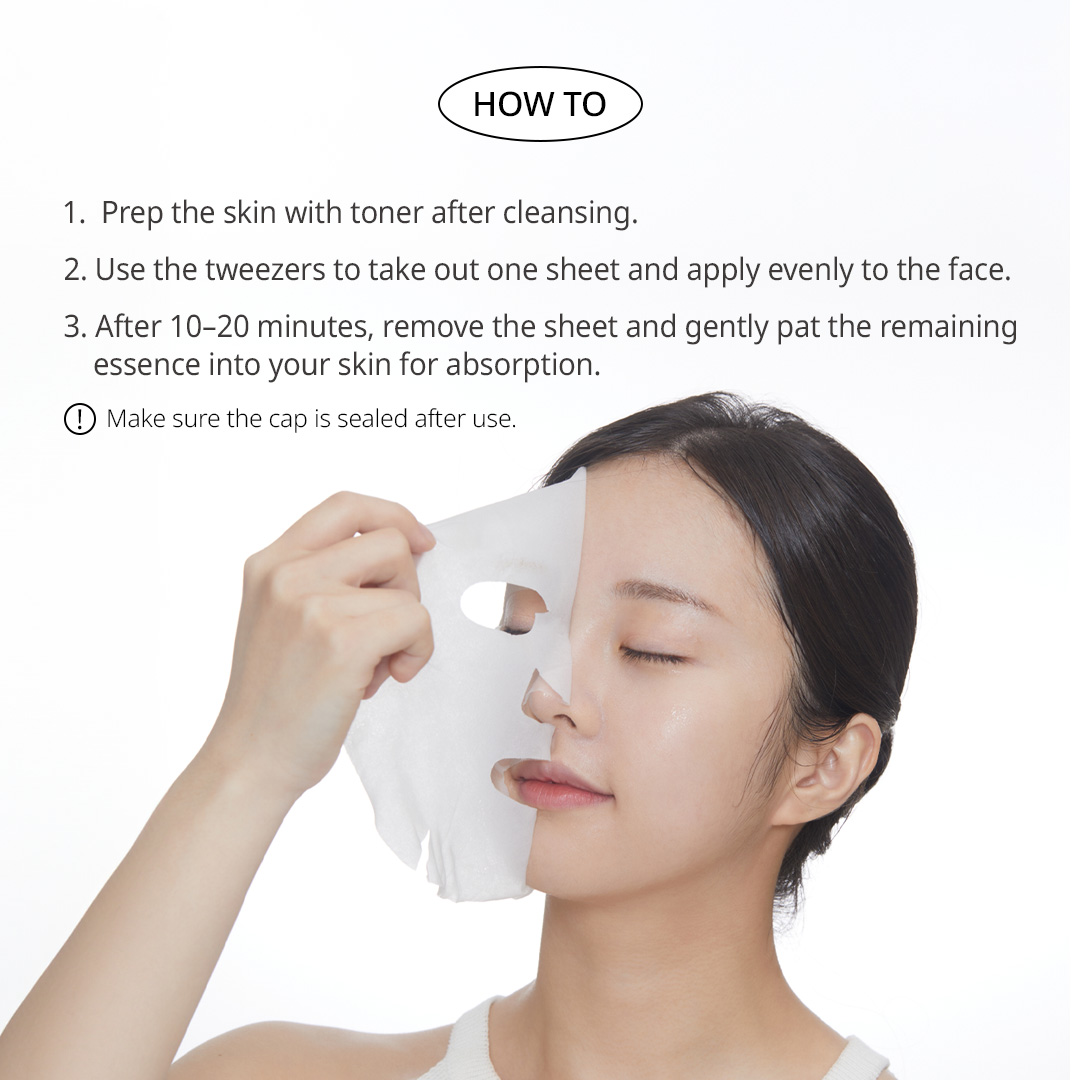 [VT] PDRN Daily Mask 30pcs Plant-based vegan PDRN, Radiance Care ...