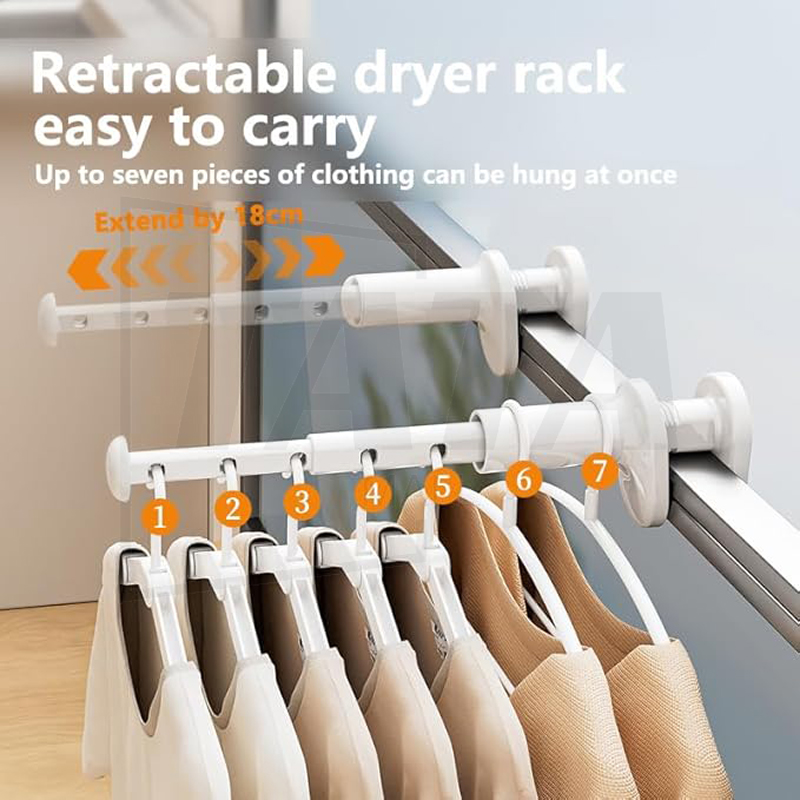 【SG STOCK】Travel Drying Rack Portable Indoor Folding Hanger No Punching ...