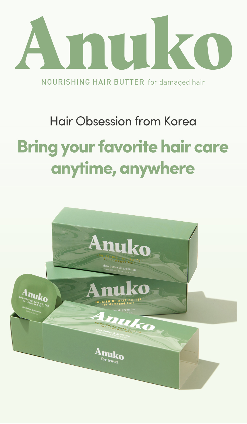 Shopee X Anuko Nourishing Hair Butter Travel Kit (Bundle of 2) | Shopee ...