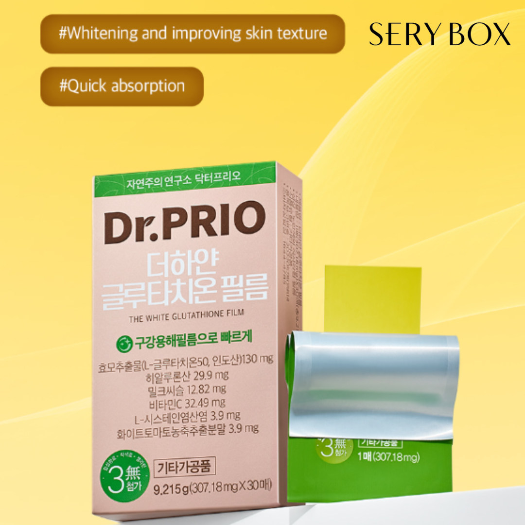 Serybox DR.PRIO Glutathion Flim 1box - (30pcs) | Shopee Singapore