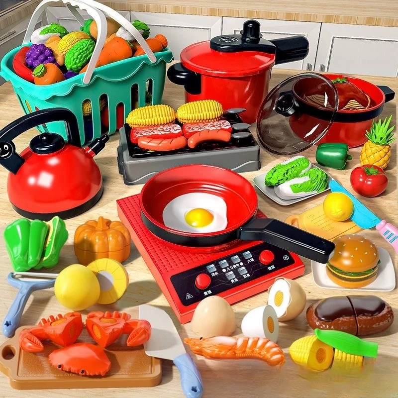 [SG Stock] Children's Education Toy Game House Simulated Kitchen ...