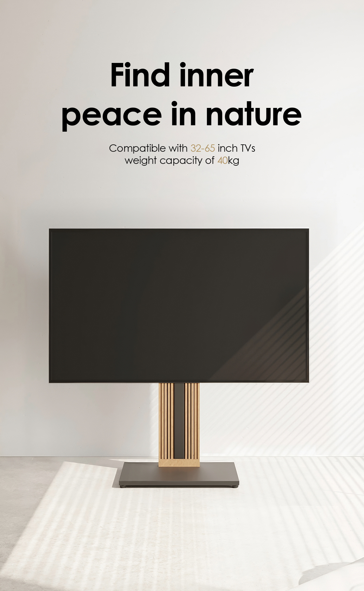 FITUEYES Zen TV Stand FT65 LOW TYPE | 32-65 Inch | Shopee Singapore