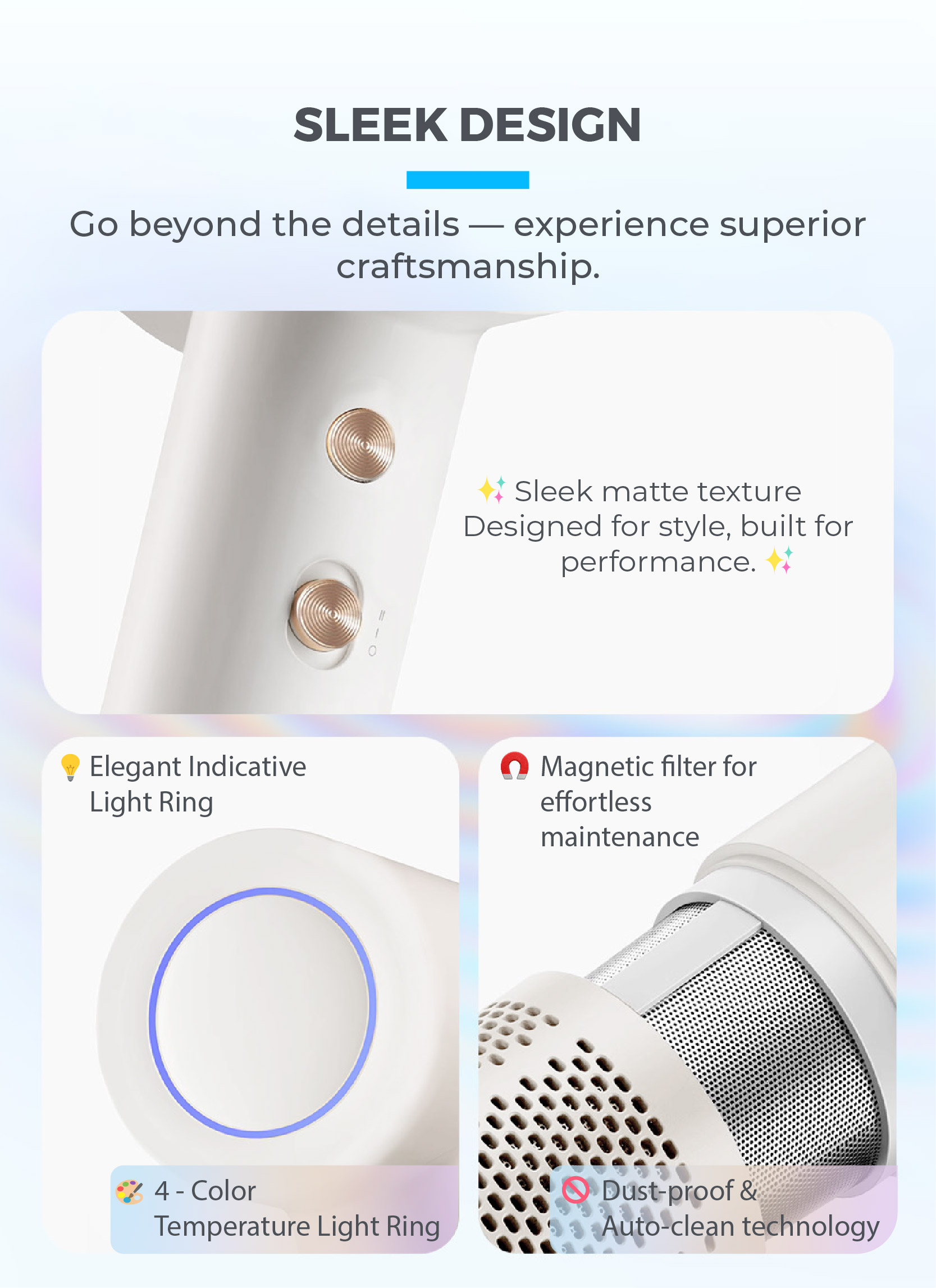 Mistral Radiance Lite - BLDC Compact High Velocity Hair Dryer ...