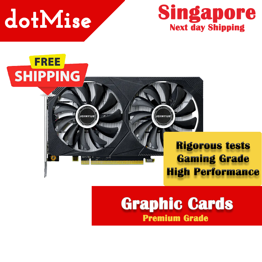 [SG] Gaming Graphic Cards AMD Nvidia RTX 5060 1660 Super RX6500 RX6600 ...