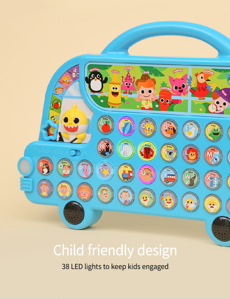 PINKFONG Official Pinkfong Alphabet Bus | Shopee Singapore