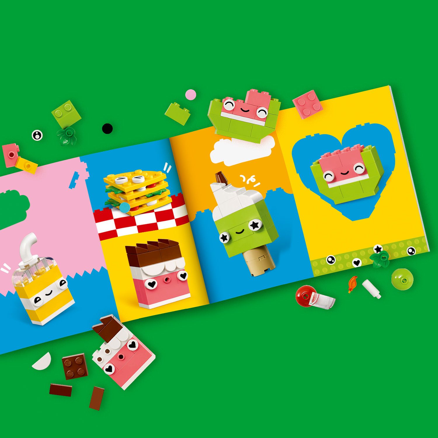 LEGO Classic 11039 Creative Food Friends (150 Pieces) | Shopee Singapore