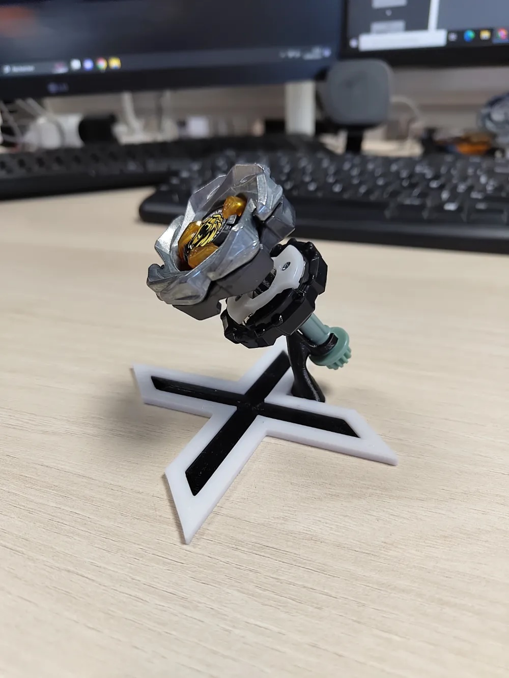 Beyblade X Split View Display Stand | Shopee Singapore