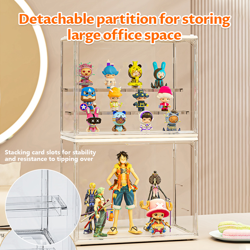 【SG Stock】3 Layers Blind Box Display Rack DIY Toys Display Box Transparent Display Case | Shopee ...