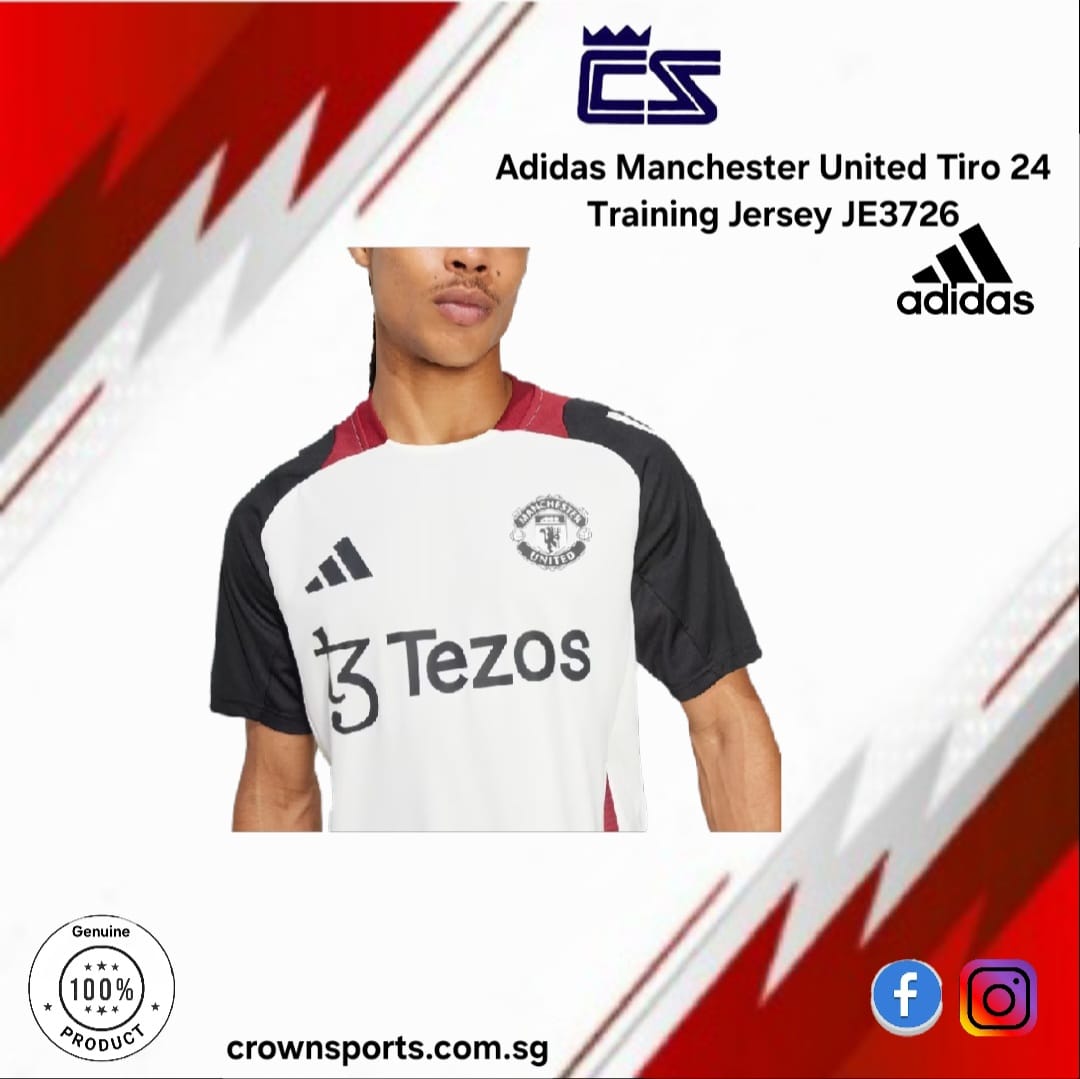 Adidas Manchester United Tiro 24 Training Jersey JE3726 | Shopee Singapore