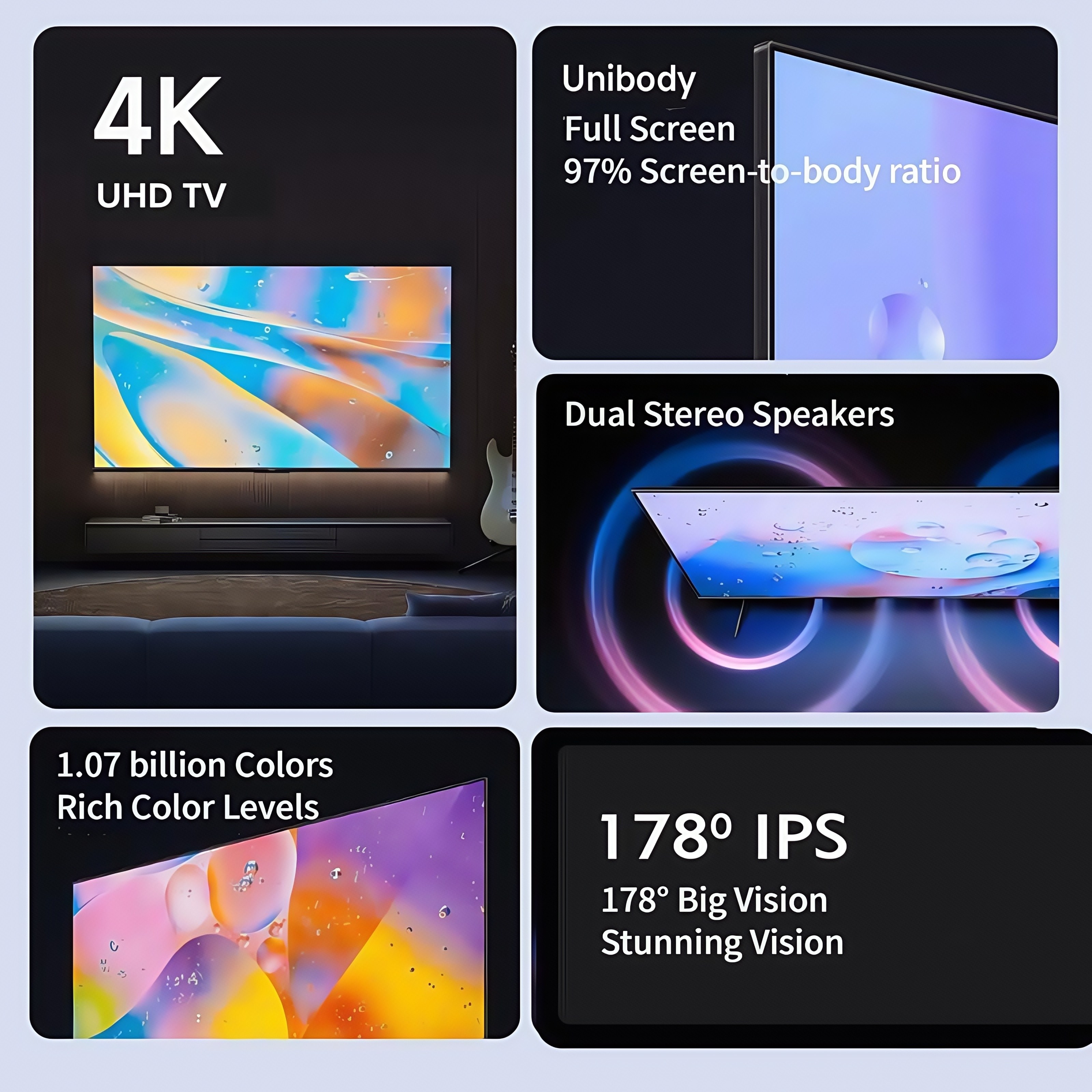 Smart Google TV 4K UHD Android TV Digital TV HDR10 Android 13.0 Netflix ...