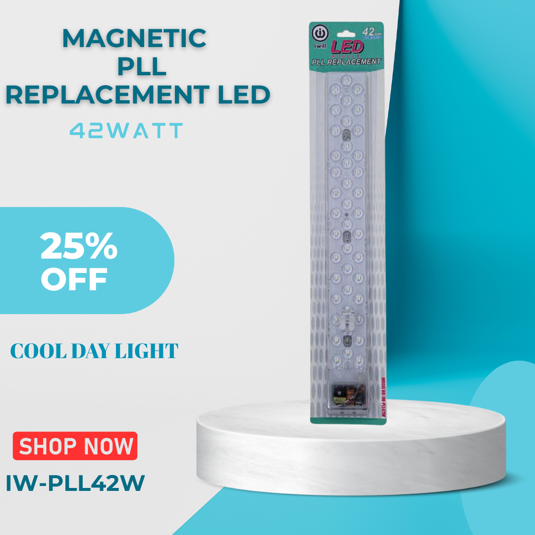 IWill Magnetic PLL Replacement LED Light - IW-PLL42W (Cool Daylight ...