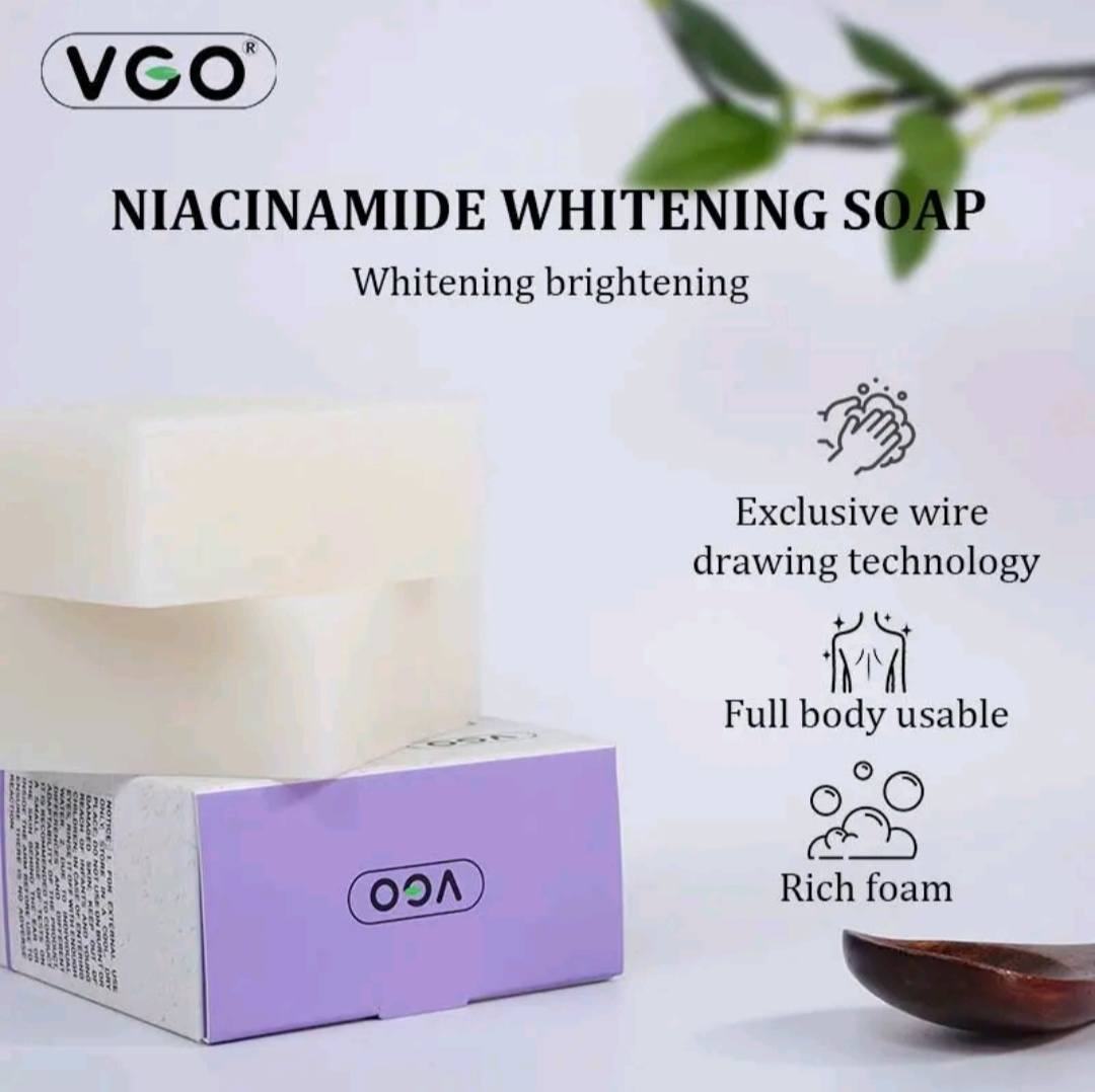 VGO Niacinamide Whitening Soap 100g (SG READY STOCK) | Shopee Singapore