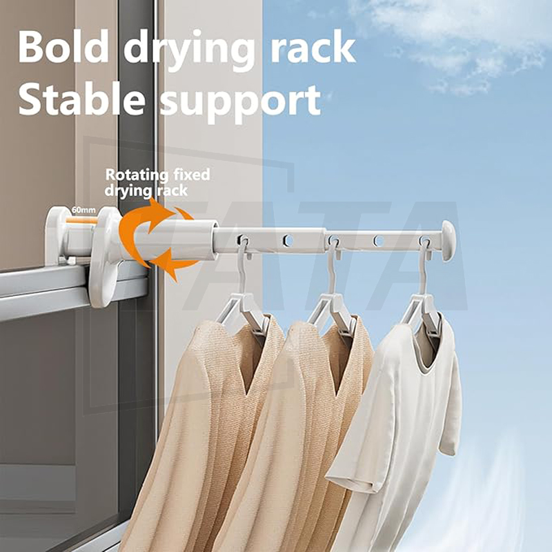 【SG STOCK】Travel Drying Rack Portable Indoor Folding Hanger No Punching ...