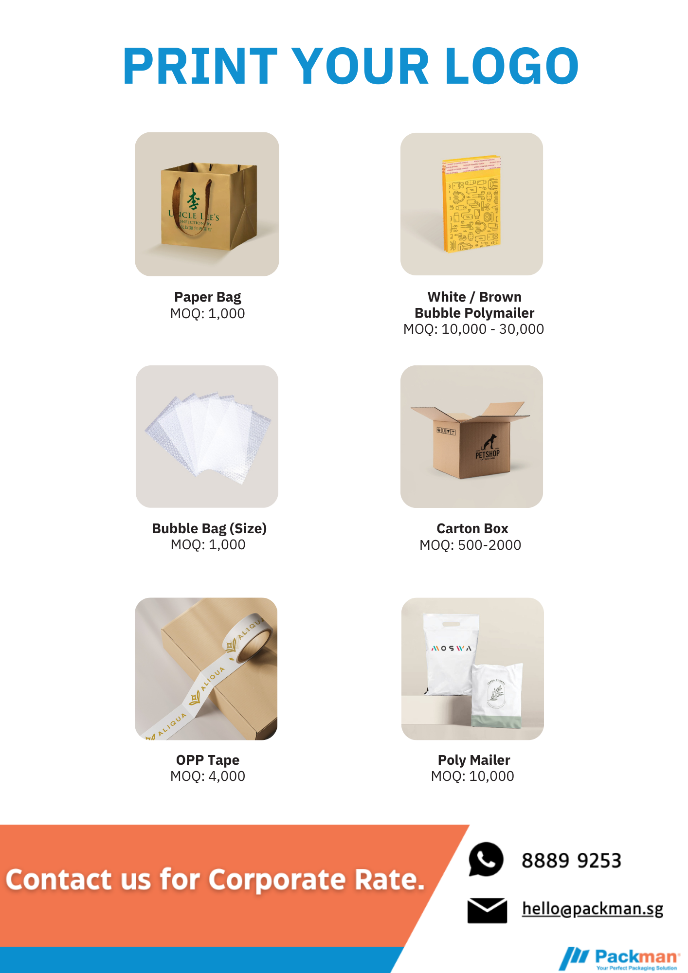 *NO MIN ORDER* Carton Boxes With Fragile Moving Box Cardboard box with ...