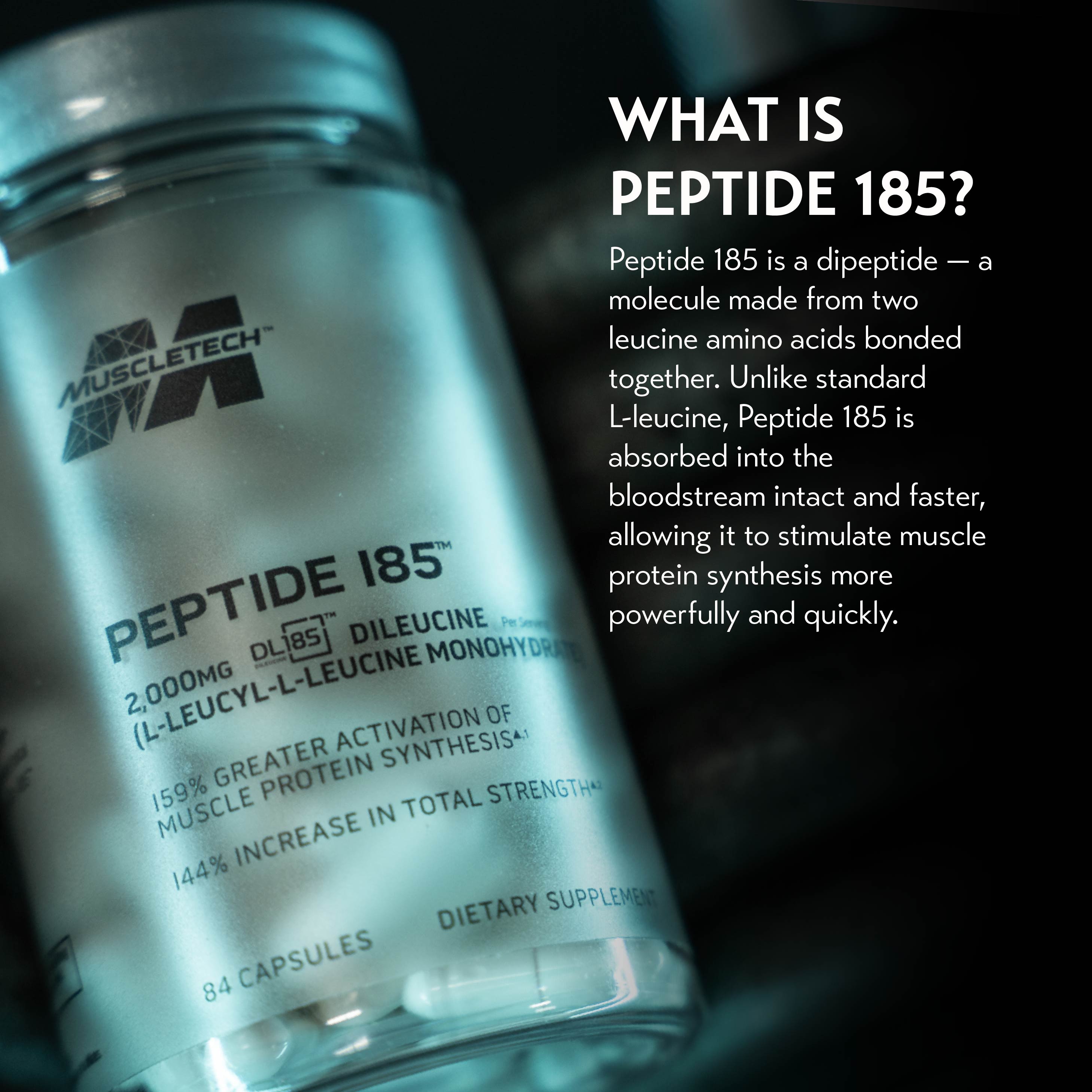 MuscleTech Peptide 185 (84 Capsules) | Shopee Singapore