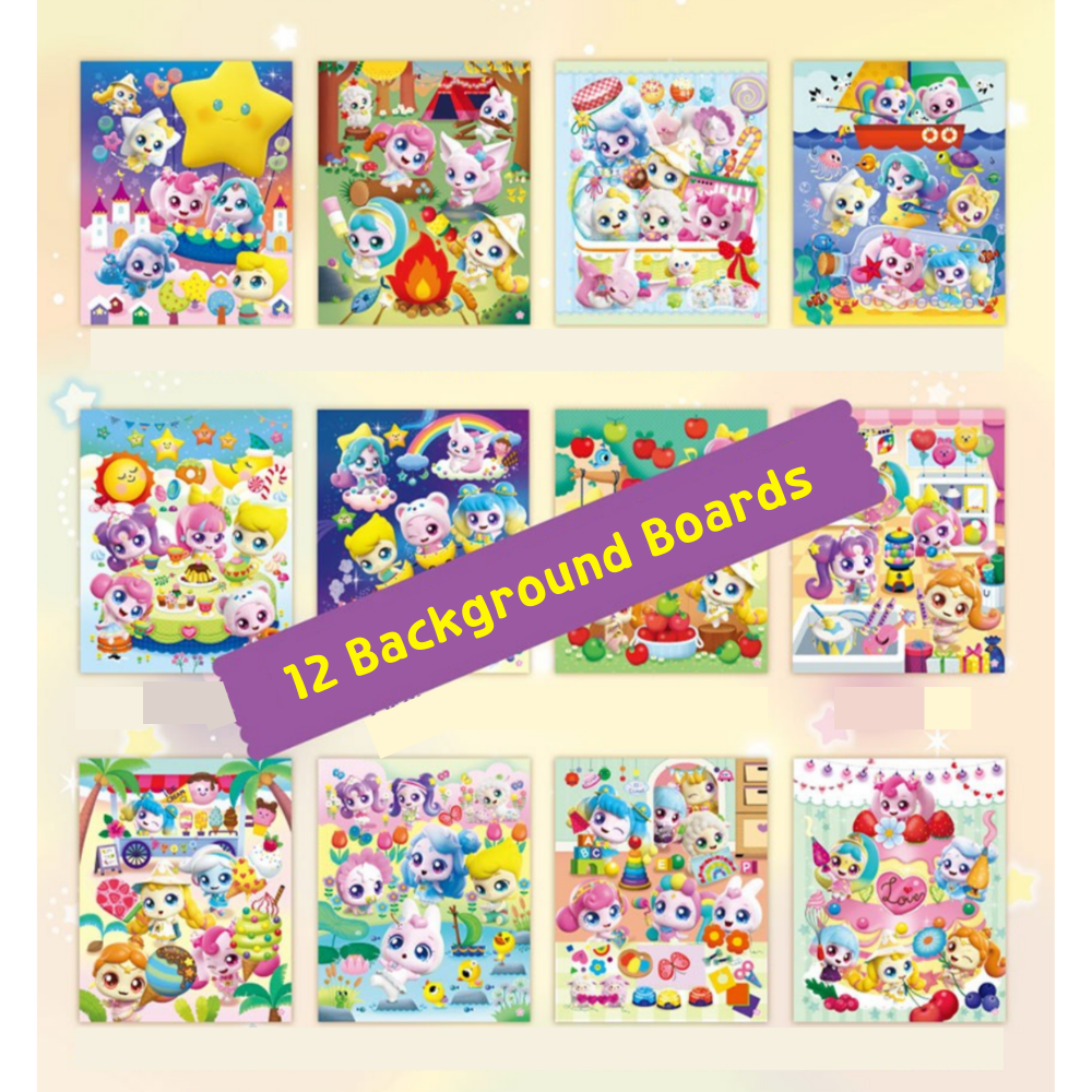 Season 5 Shooting Star Catch Teenieping Sticker Book Teenieping Puzzle ...
