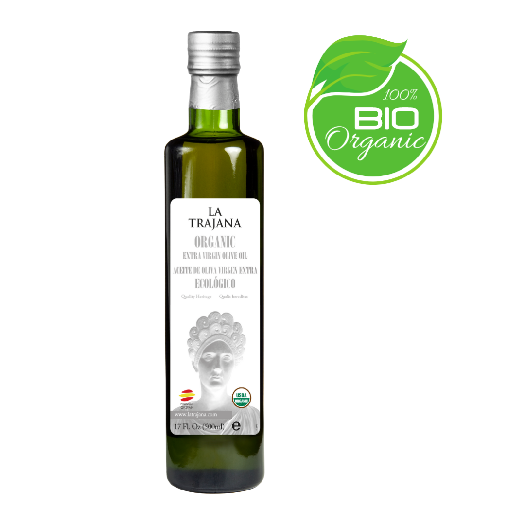 Organic Extra Virgin Olive Oil - Cold-Pressed from Seville Spain with ...